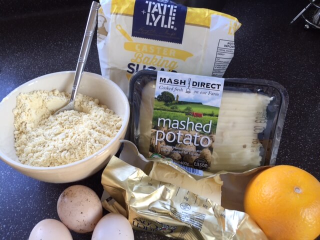 mash-cake-ingredients - Eating Ideas