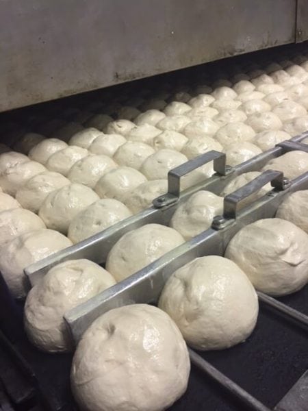 Learning about how Irwins Bakery make their Nutty Krust loaves