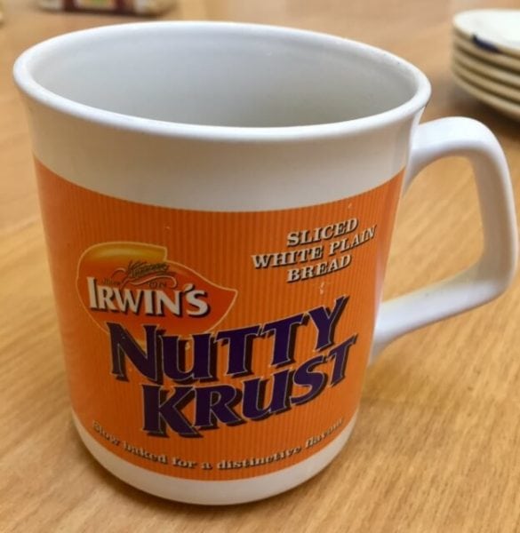 Learning about how Irwins Bakery make their Nutty Krust loaves