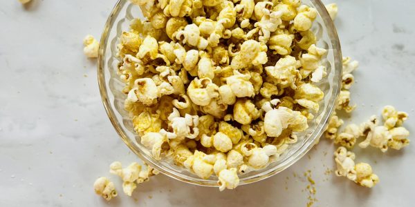 healthy nooch and salt & vinegar popcorn flavours